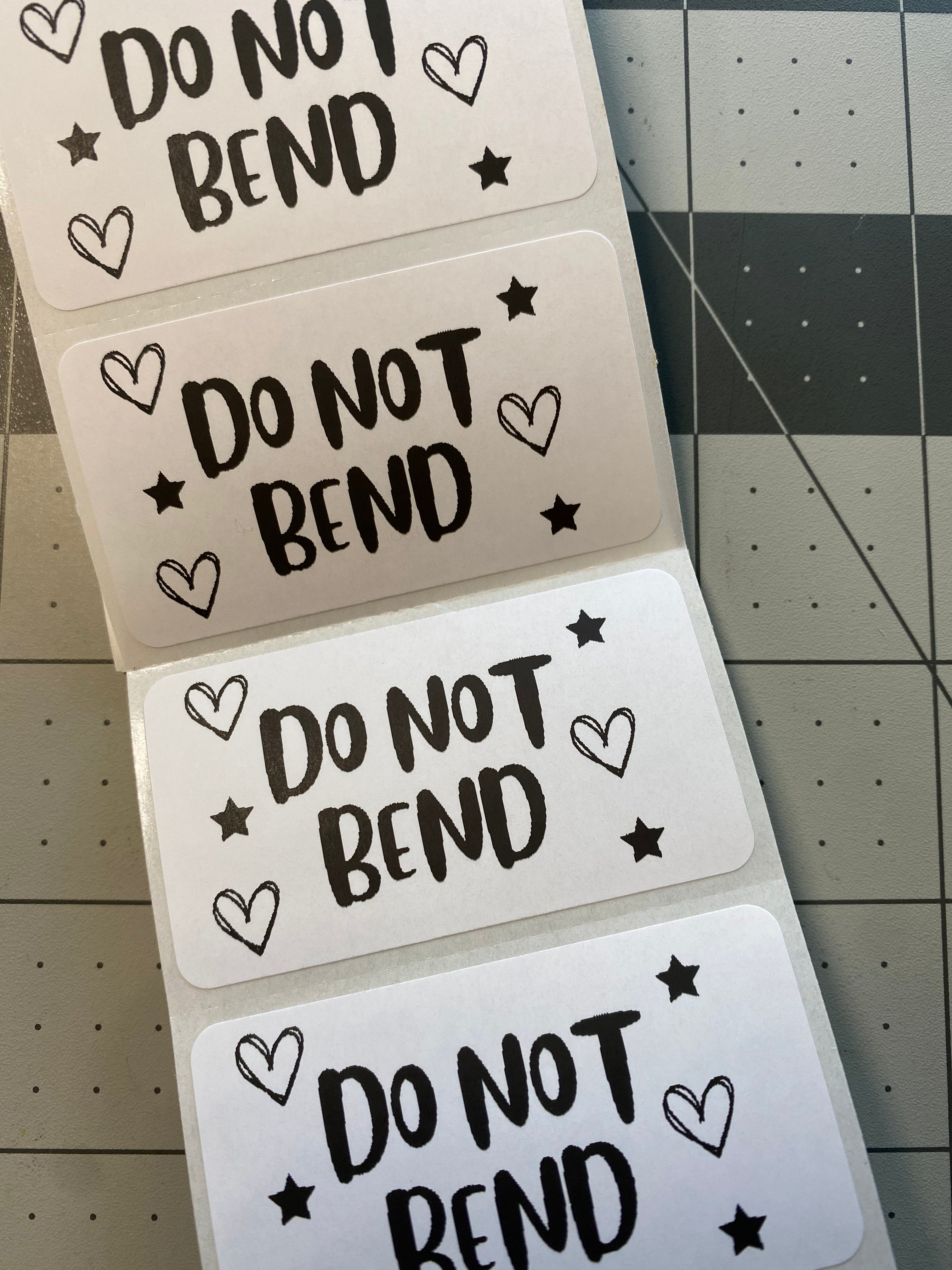 Do not bend thermal stickers – HelloStellardesigns